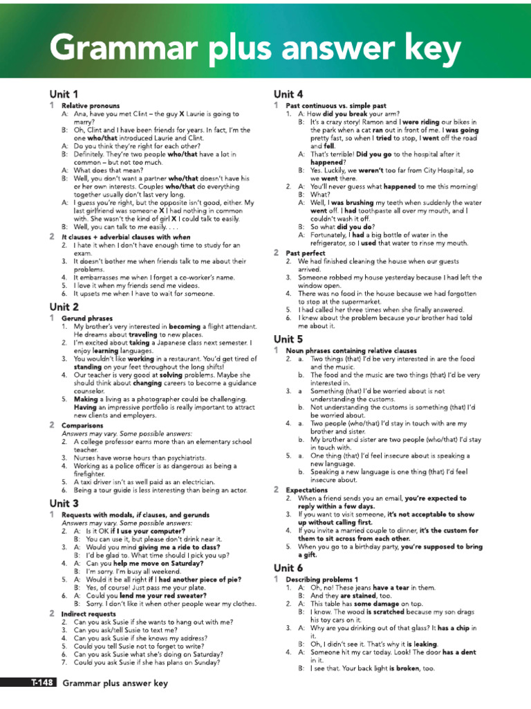 G.Plus Answers | PDF