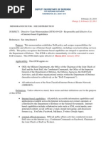 DoDI 8520.03: Identity Authentication | PDF | Authentication ...