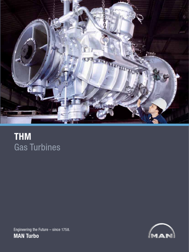 THM Gas Turbines - MAN Diesel & Turbo | PDF | Gas Turbine | Engines