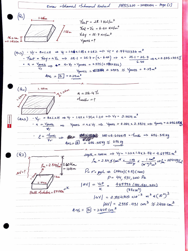 Answer Sheet For Midterm Assignment | PDF