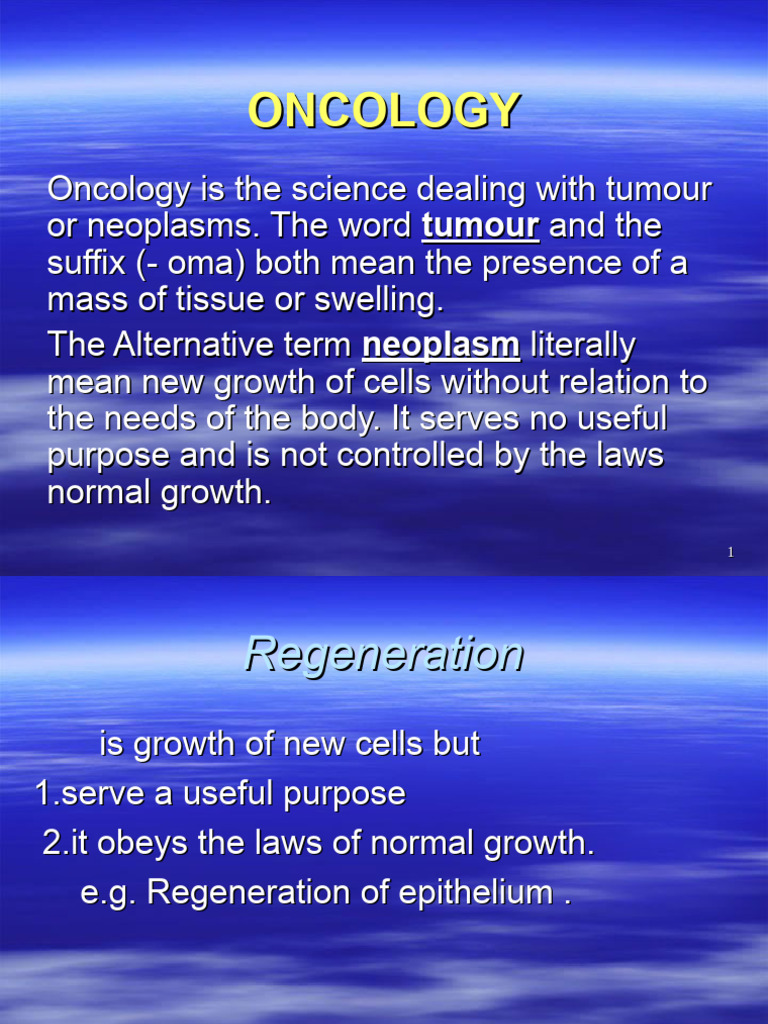 Oncology | PDF | Metastasis | Human Body