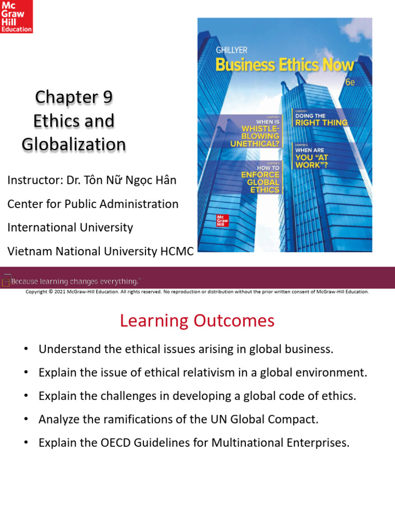 Lecture Note - Chapter 9 - Ethics and Technology | PDF | Multinational Corporation | Globalization