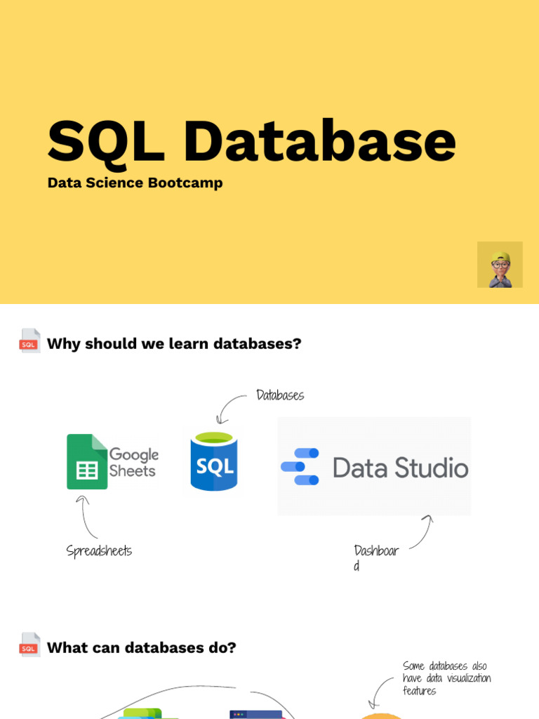 SQL Database Slide | PDF | Sql | Databases