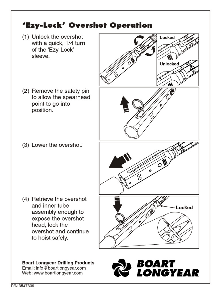 Ezy-Lock Overshot Operation Guide | PDF