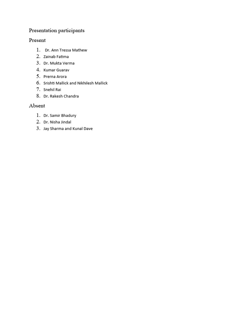 Seminar Script | PDF