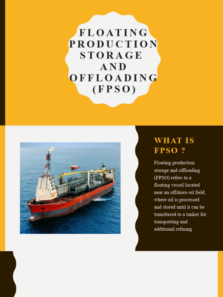 FPSO | PDF | Chemical Process Engineering | Fuel Production