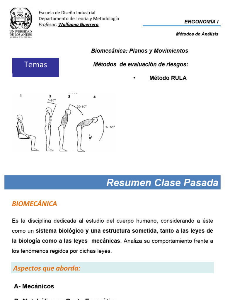 Método RULA | PDF | Biomecánica | Factores humanos y ergonomía