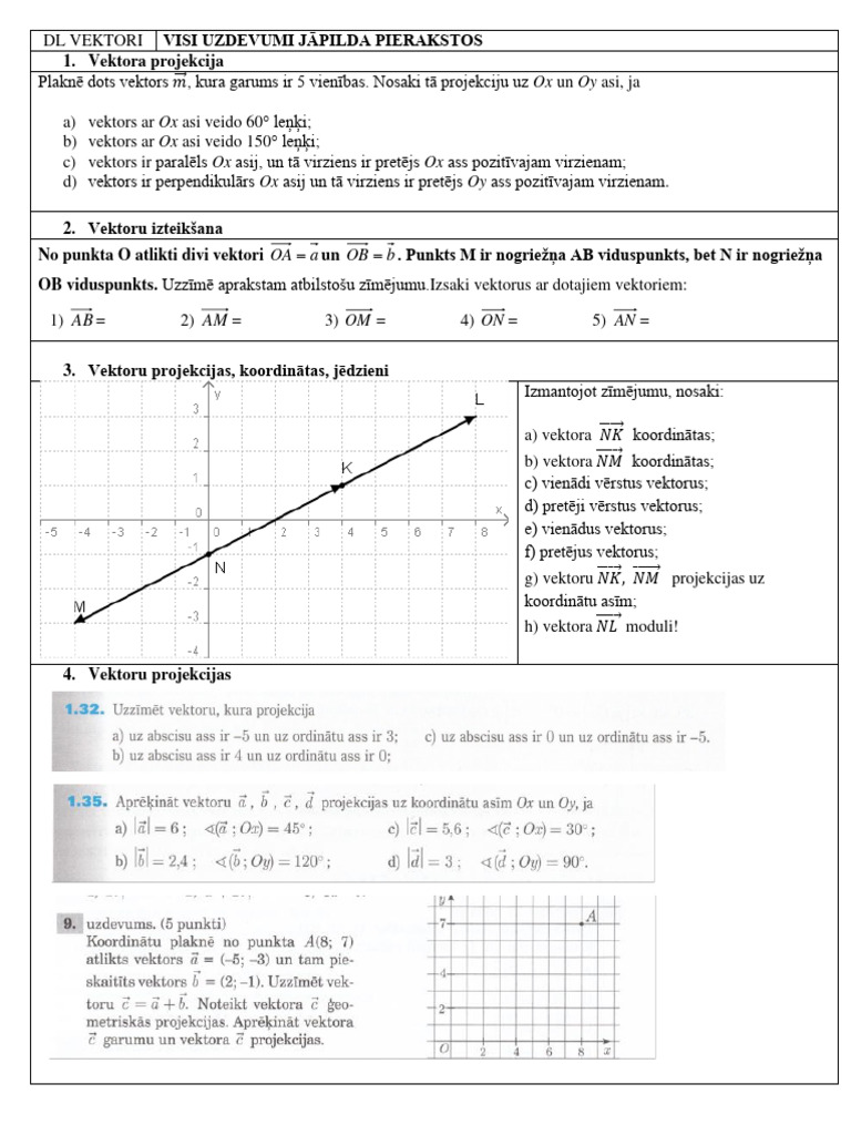 10 - DL - Vektori - 3 | PDF