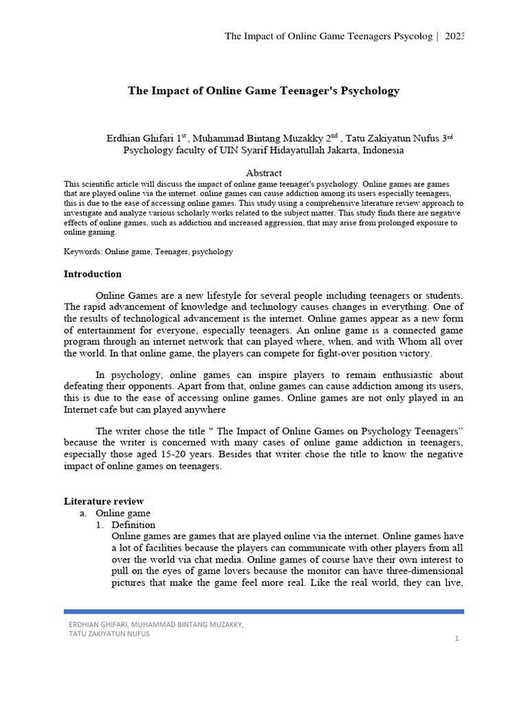 UAS English Erdhian Ghifari & Muhammad Bintang Muzakky | PDF ...