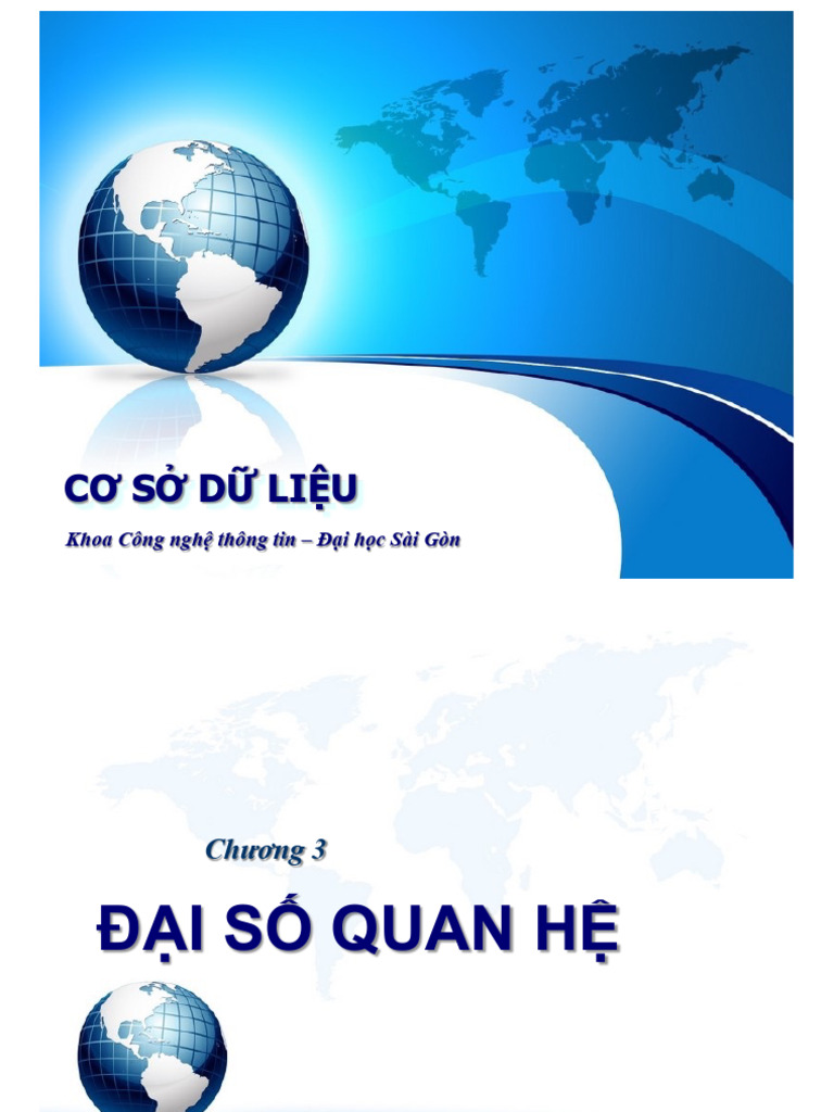 CSDL.03 - Dai So Quan He - Compatibility Mode | PDF