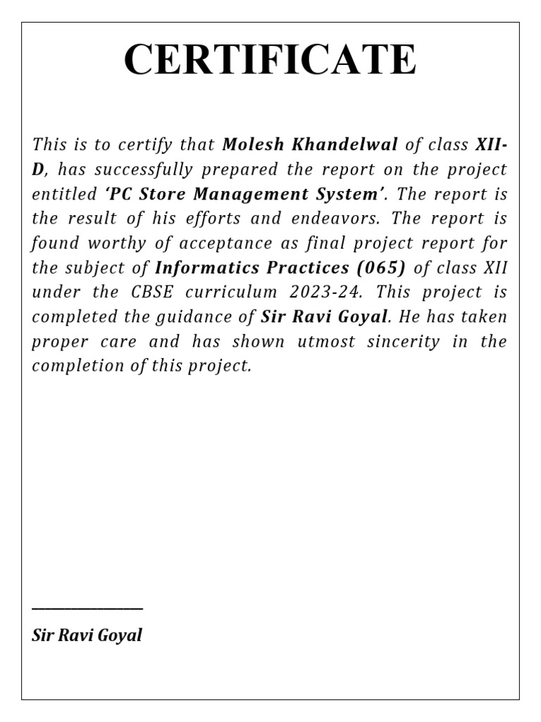 Ip Project File | PDF | My Sql | Python (Programming Language)