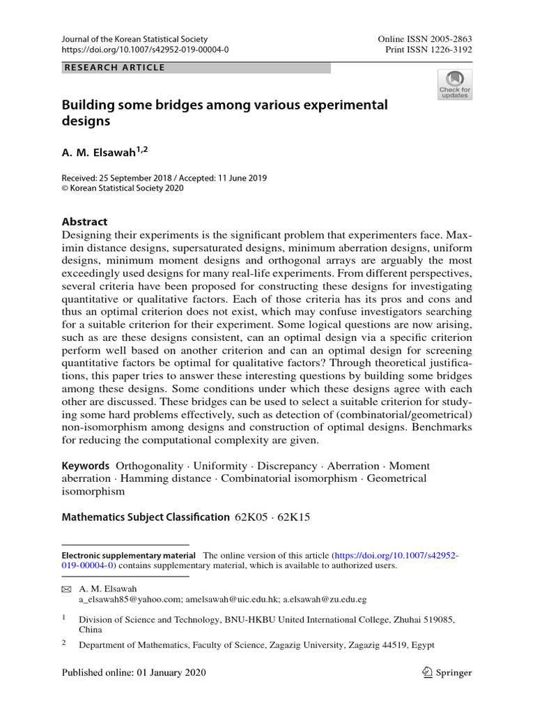 Elsawah Bluiding Exp Design | PDF