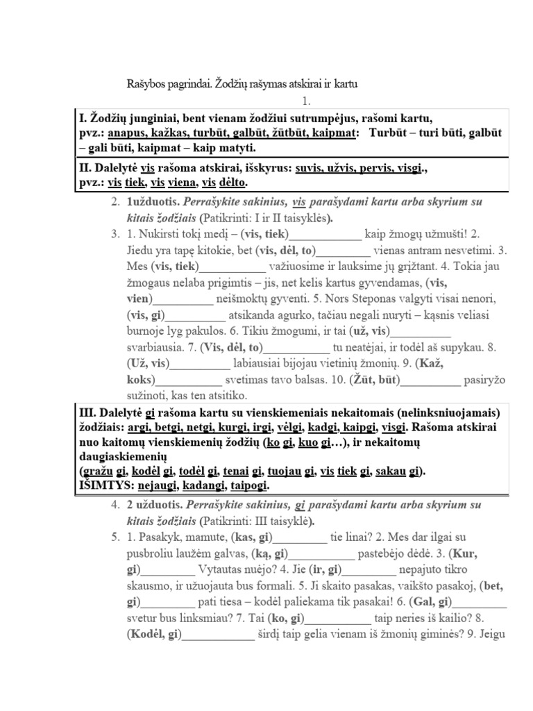 Dalelyciu Rasyba | PDF