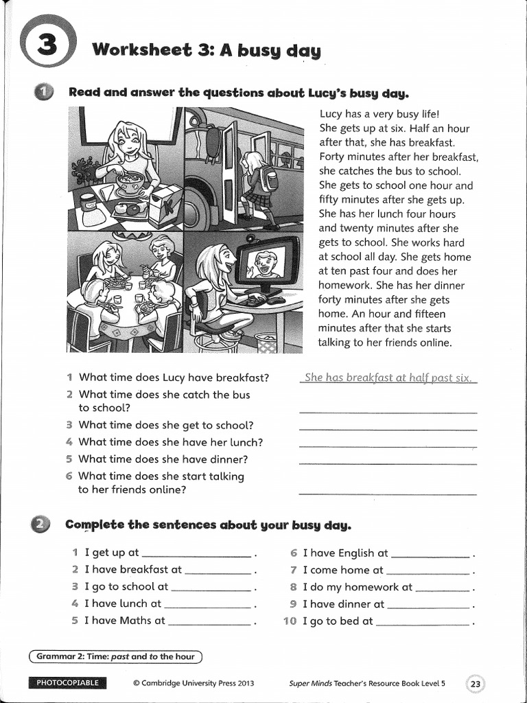 Lesson 1 Make Your Own Activity 2 | PDF