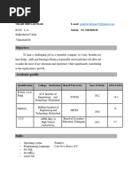 Capgemini Resume Template | PDF | Software | Computing