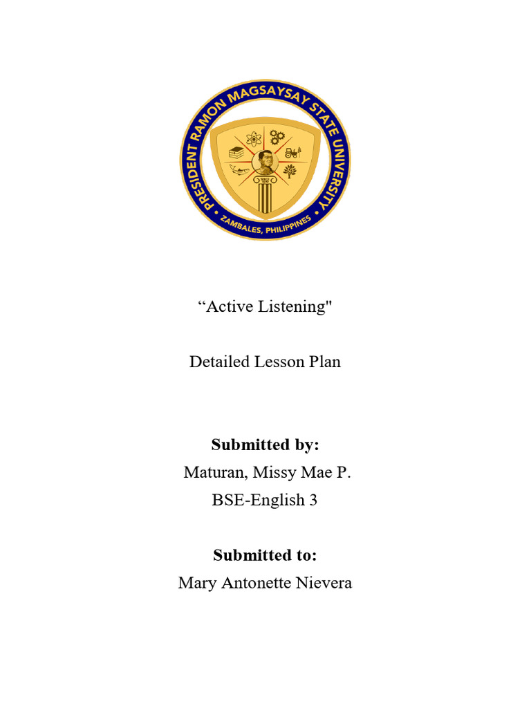 Detailed-Lesson-Plan (Finals) | PDF | Lesson Plan | Learning