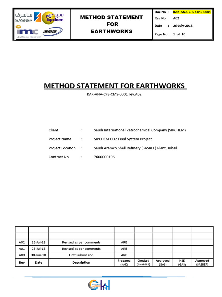 Earthworks Method Guide | PDF | Trench | Loader (Equipment)