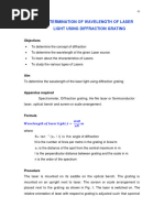 Core Practical 6 - Investigating Diffraction Gratings - Edexcel ...
