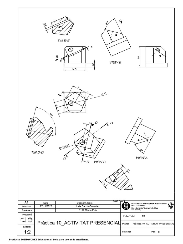 Pràctica 10 - ACTIVITAT PRESENCIAL | PDF