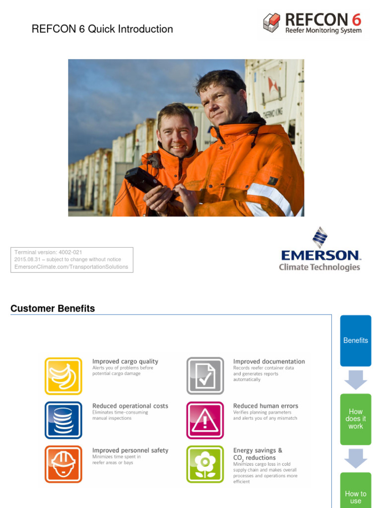 Refcon 6 Quick Introduction Terminal en GB 3722128 | PDF | Online And Offline | Computer Hardware