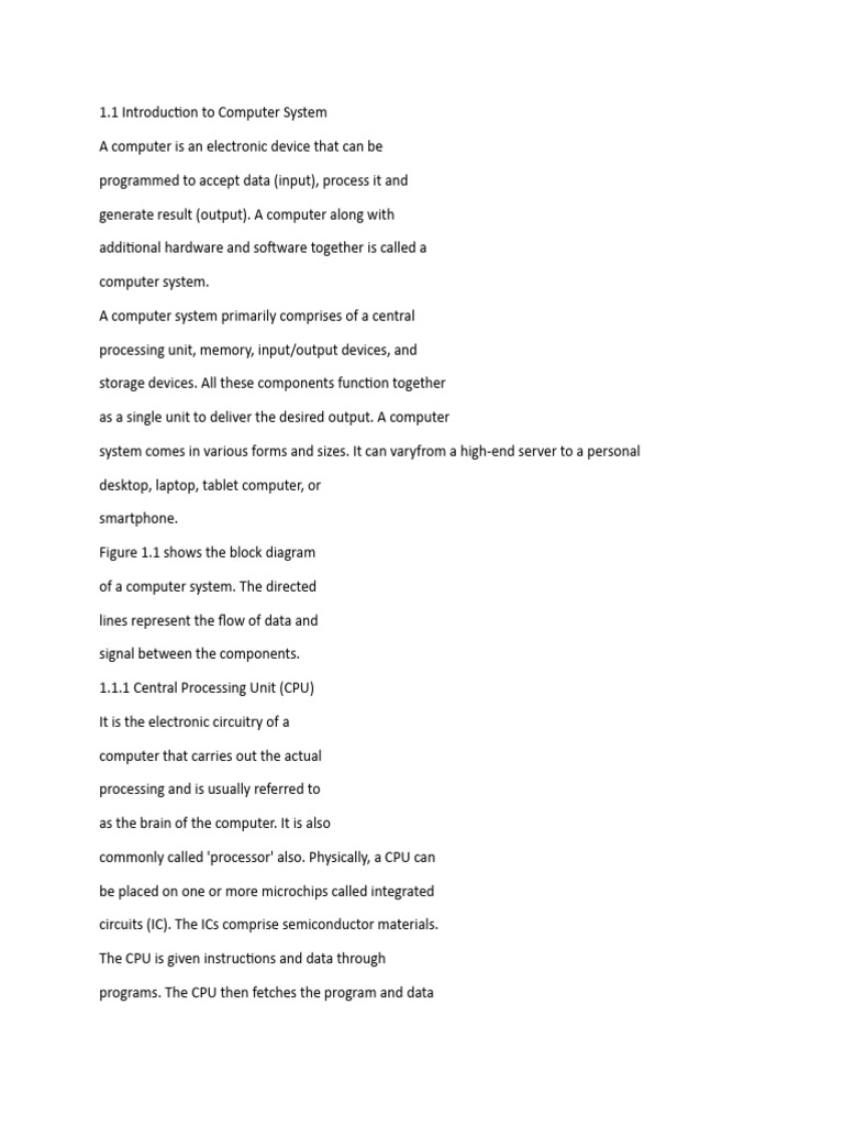Document | PDF | Central Processing Unit | Input/Output