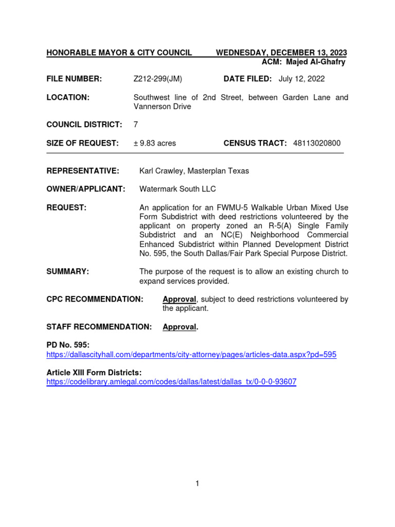 Watermark Case Report | PDF | Zoning | Mixed Use Development