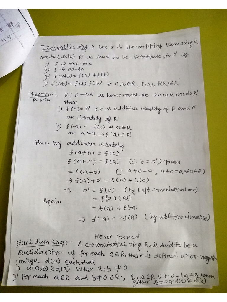 Algebra Ring Part 2 | PDF