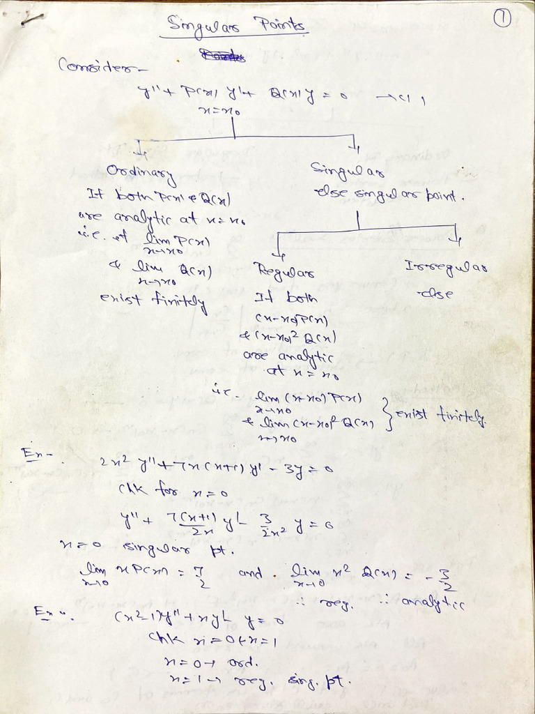 Power Series Solution | PDF