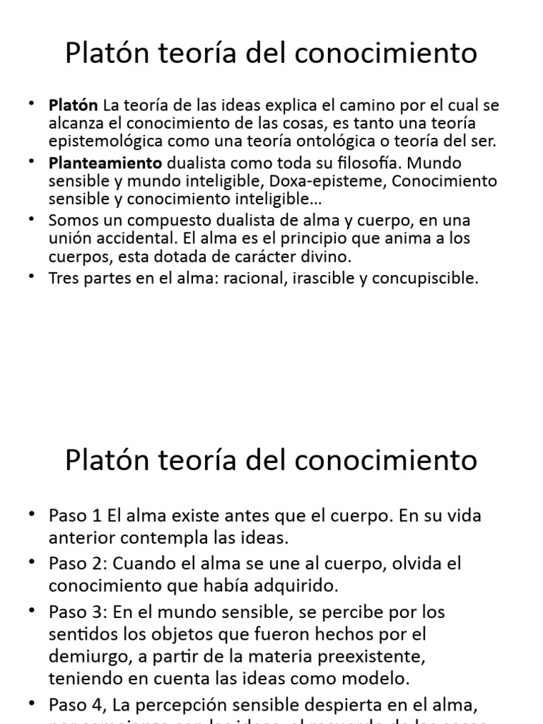 Presentacion 2 | PDF | Conocimiento | Empirismo