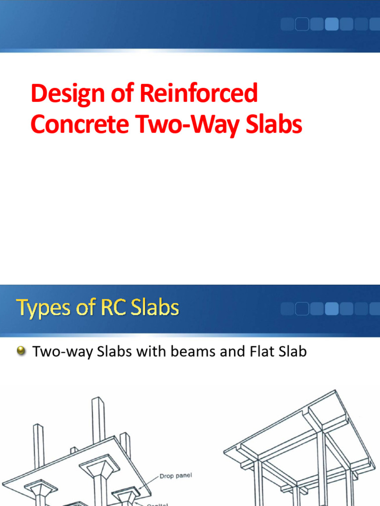 Reinforced Concrete Slab Design | PDF | Beam (Structure) | Building ...