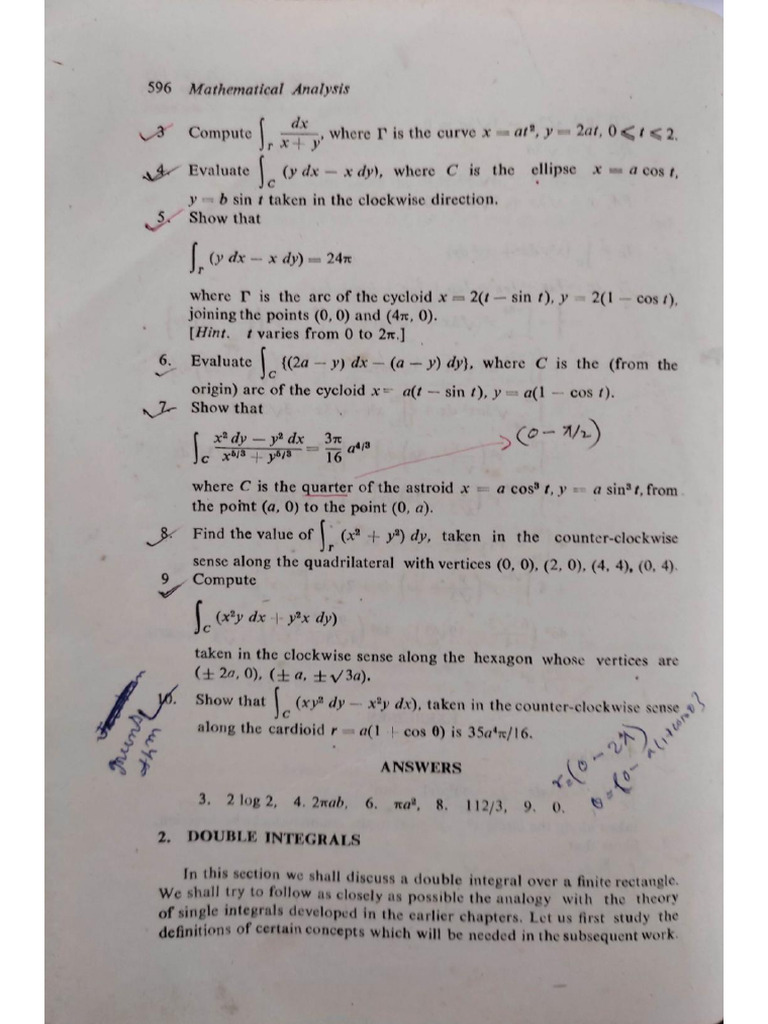 Double Integral | PDF