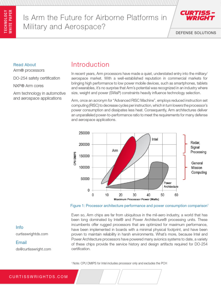 Is Arm Future Airborne Platforms | PDF | Central Processing Unit | Multi Core Processor
