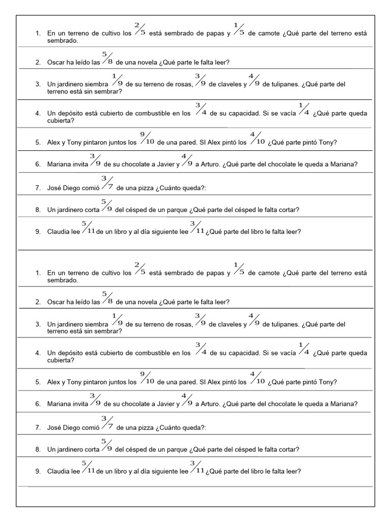 Mate Problemas | PDF