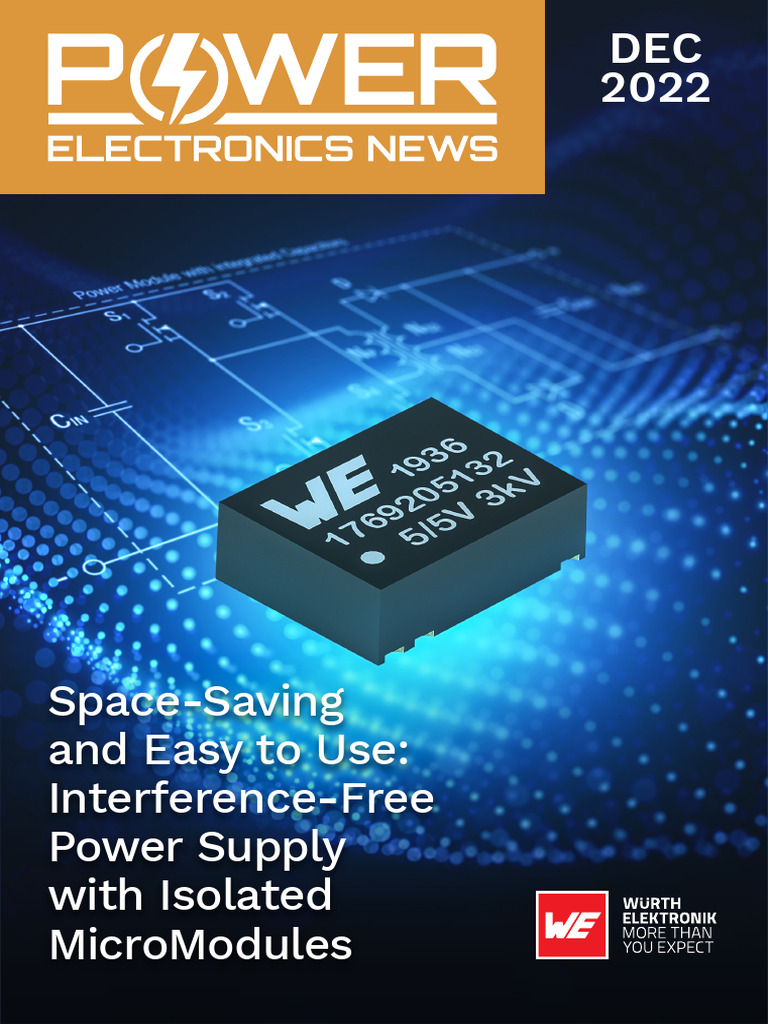 Power-Electronics-News December-2022 HIGH | PDF | Inductor | Direct Current
