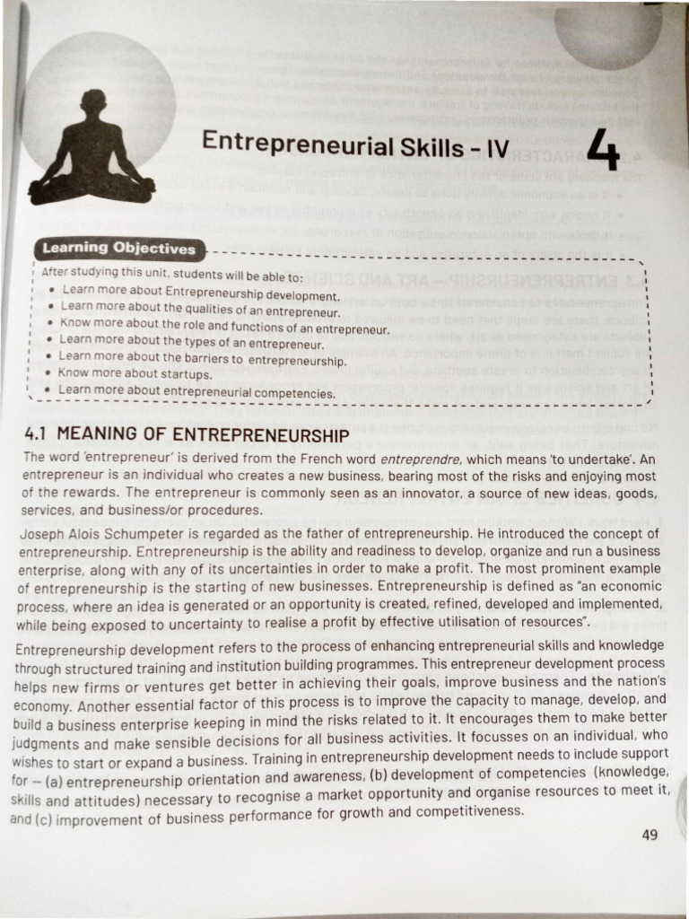 Entrepreneur Skill | PDF | Entrepreneurship | Startup Company