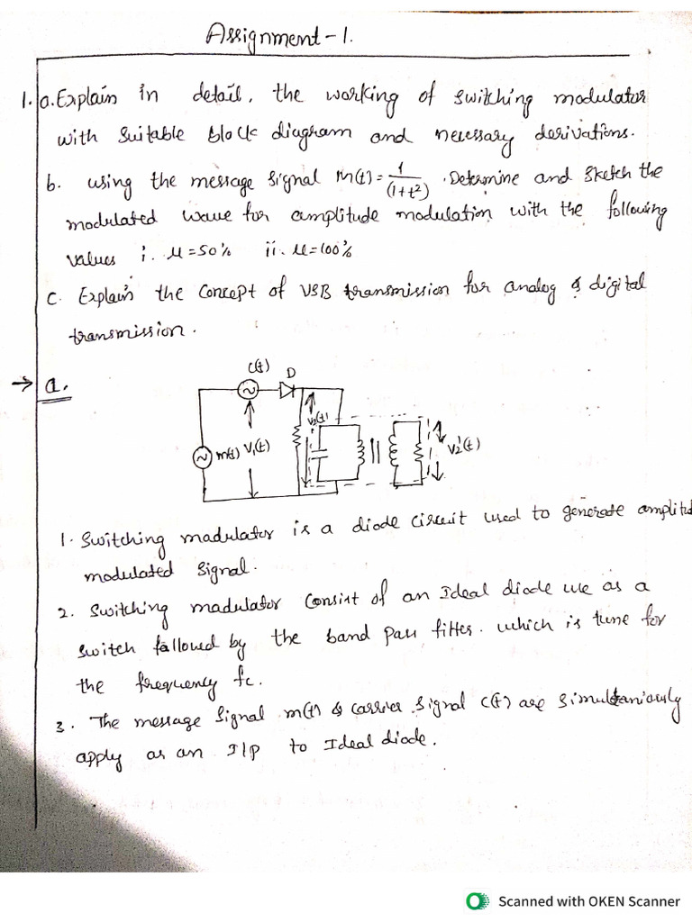 CT Assignment 1&2 | PDF