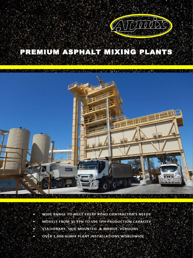 ALmix Plant Brochure A4 - 2019 | PDF