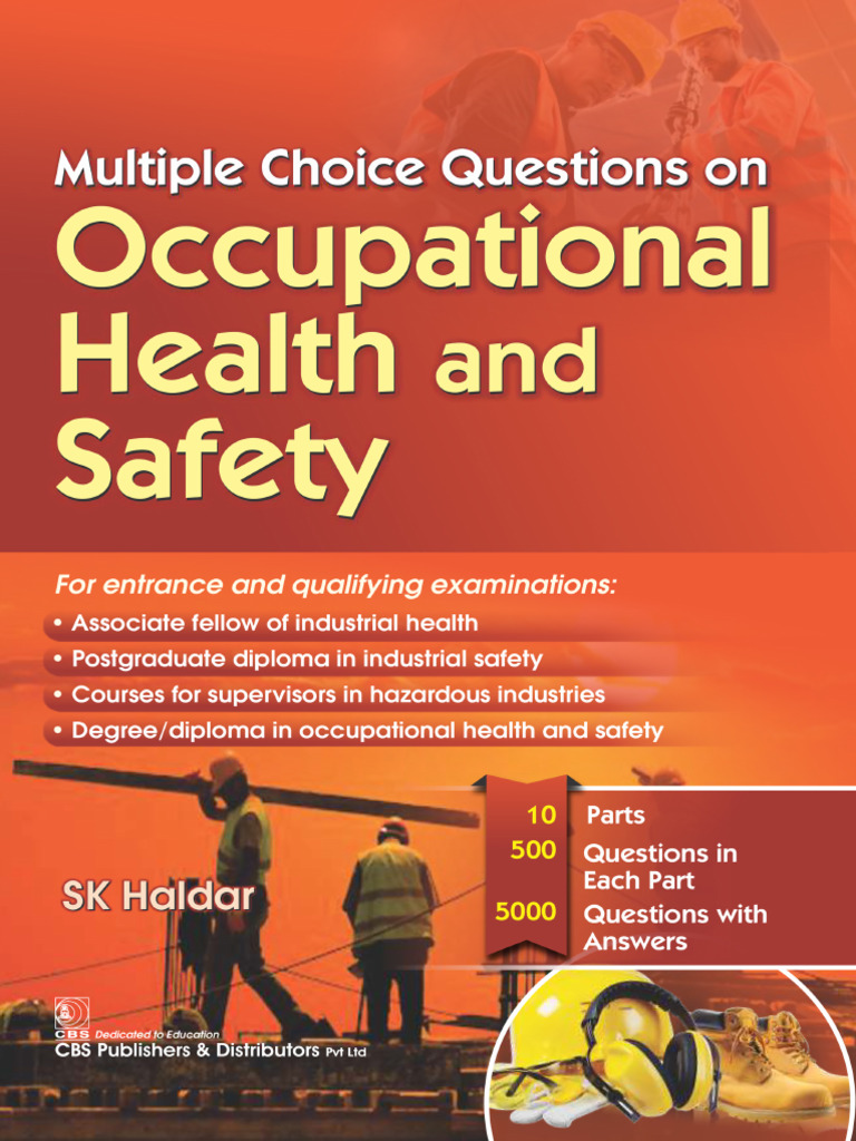 Multiple Choice Questions On Occupational Health and Safety (S. K ...