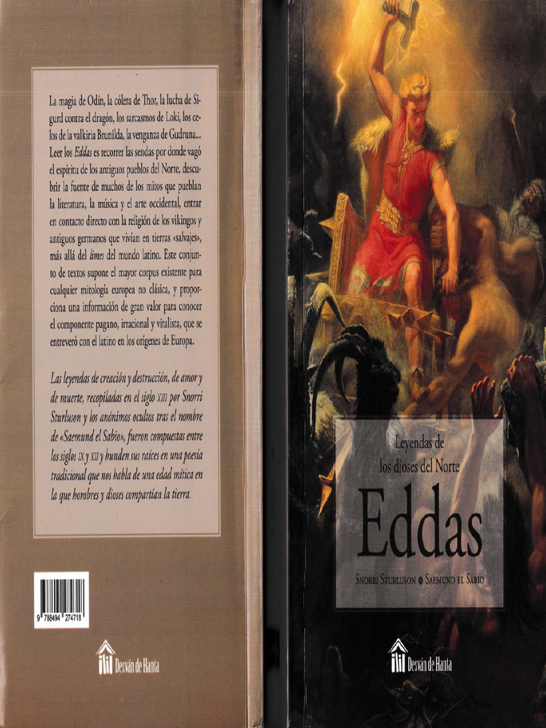 Eddas mayor y menor | PDF | Mitología nórdica | Odin