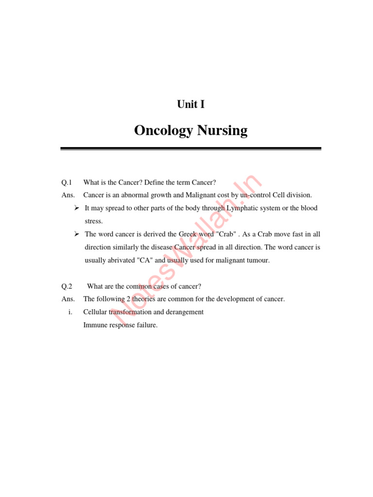 Oncology | PDF | Biopsy | Cancer