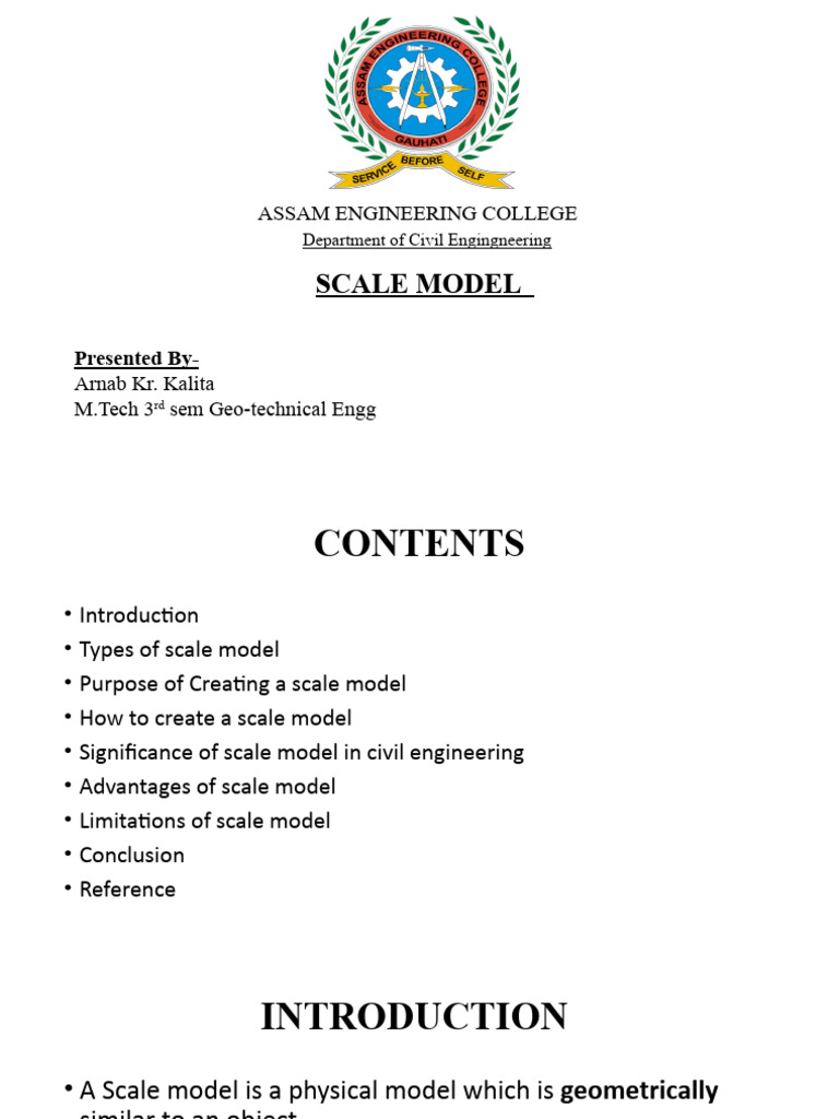 Scale Model | PDF | Prototype | Engineering