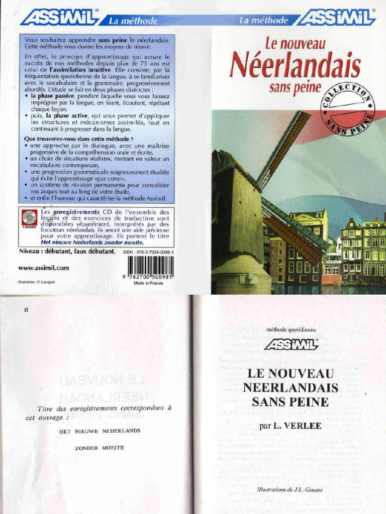 Assimil - Le Nouveau Néerlandais Sans Peine - 1981 | PDF