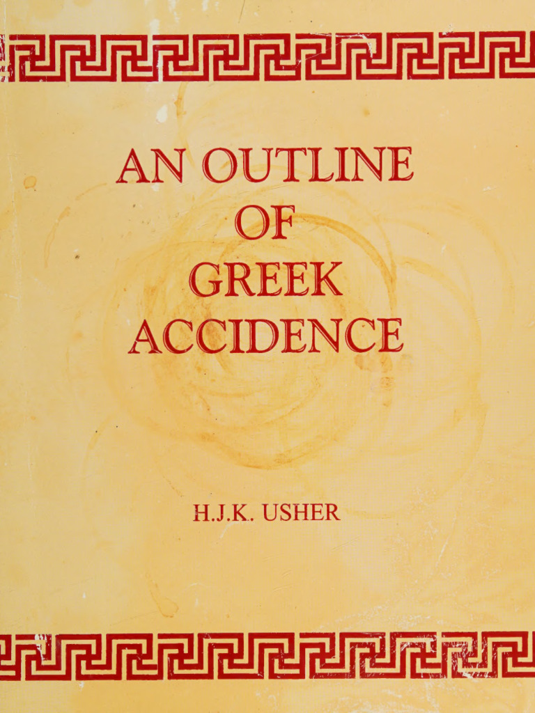 Greek Accidence Outline by Usher | PDF