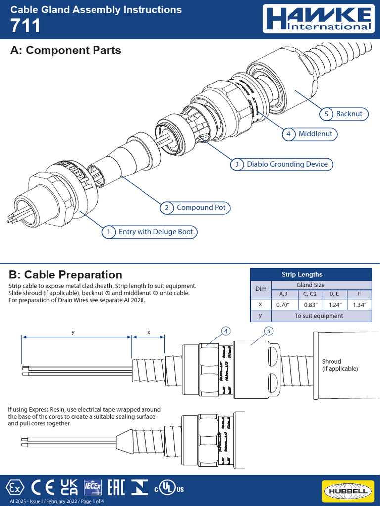 Hawke 711 Assembly Instruction | PDF | Manufactured Goods