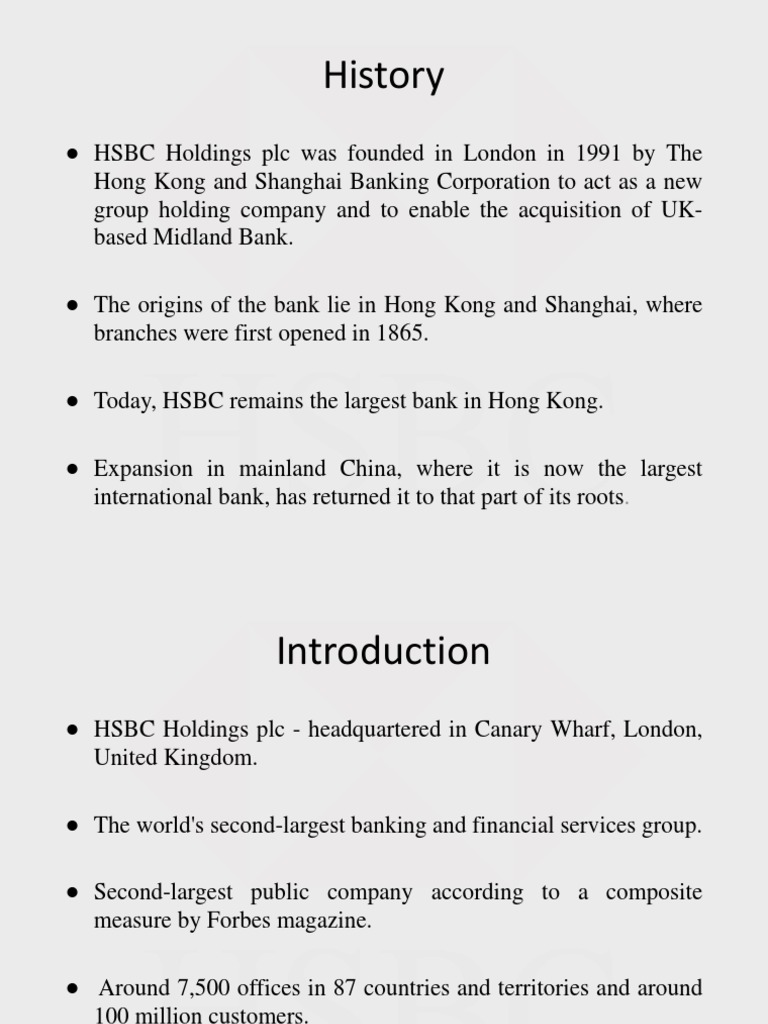 HSBC | PDF | Hsbc | Banks