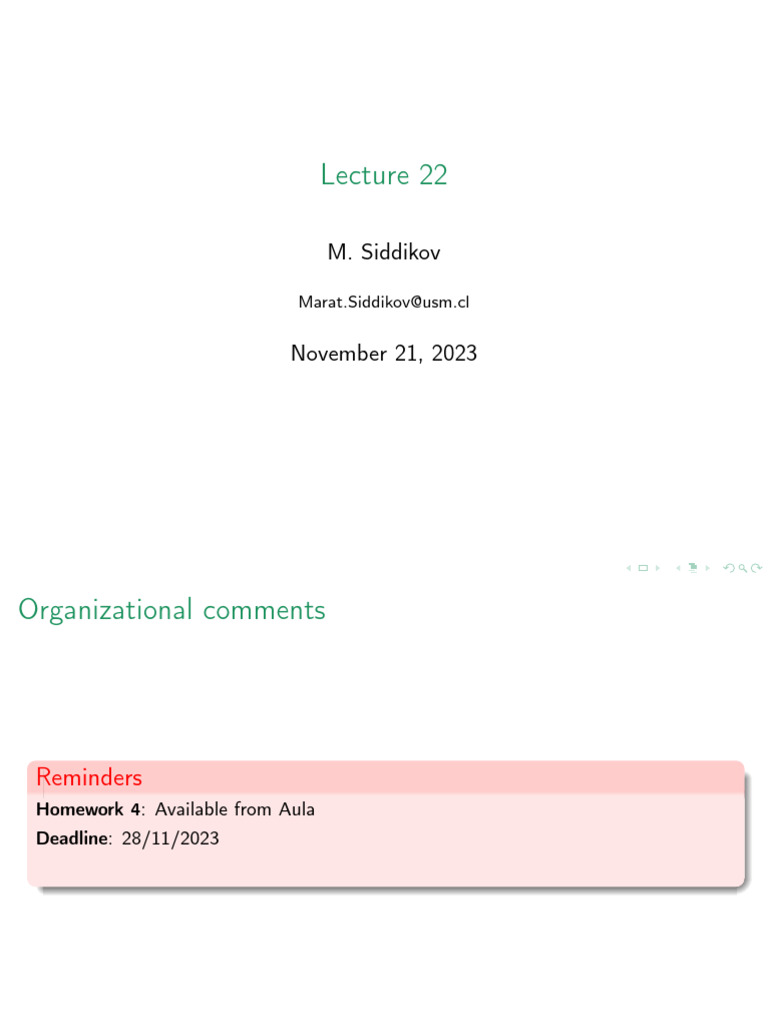 Lecture 22 | PDF | Theoretical Physics | Space