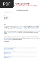 Sample Bank Comfort Letter | PDF