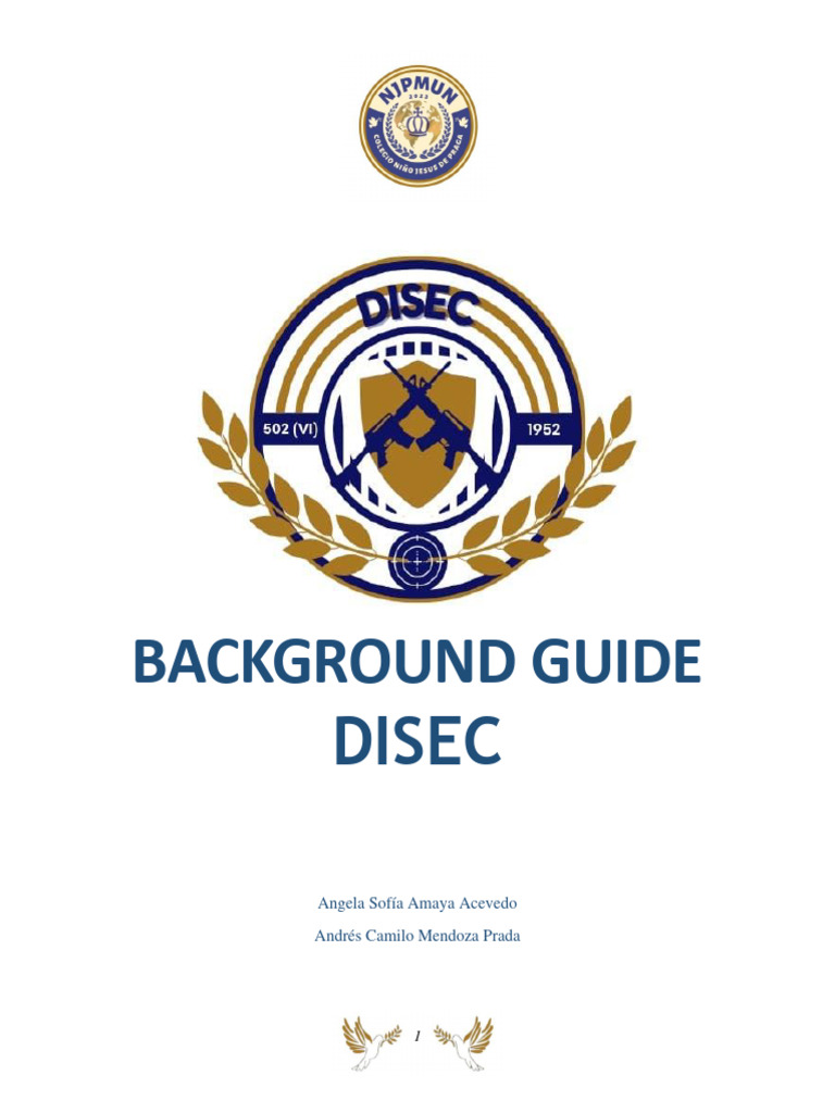 Background Guide Disec | PDF | Inteligencia artificial | Inteligencia ...