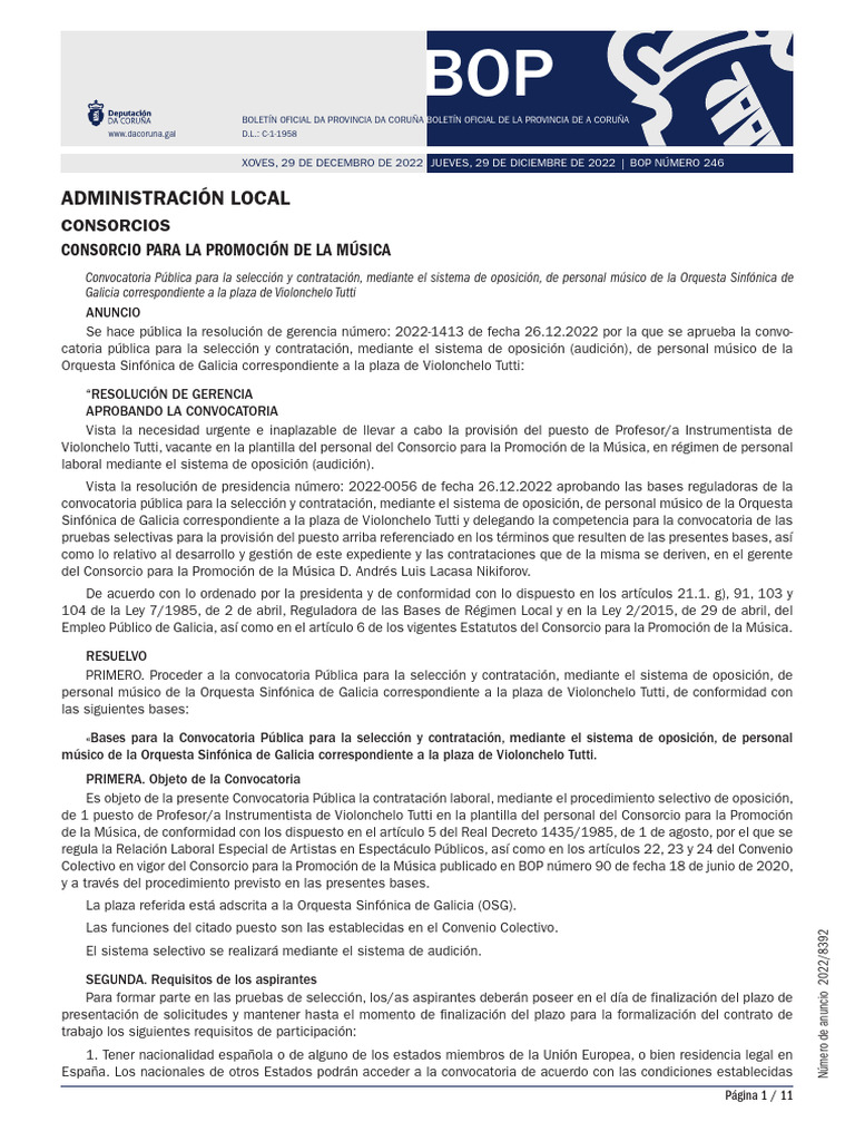 Baseschelo BOP | PDF