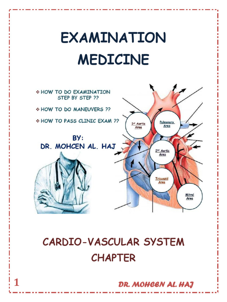 CVS Examination | PDF | Diastole | Heart Valve